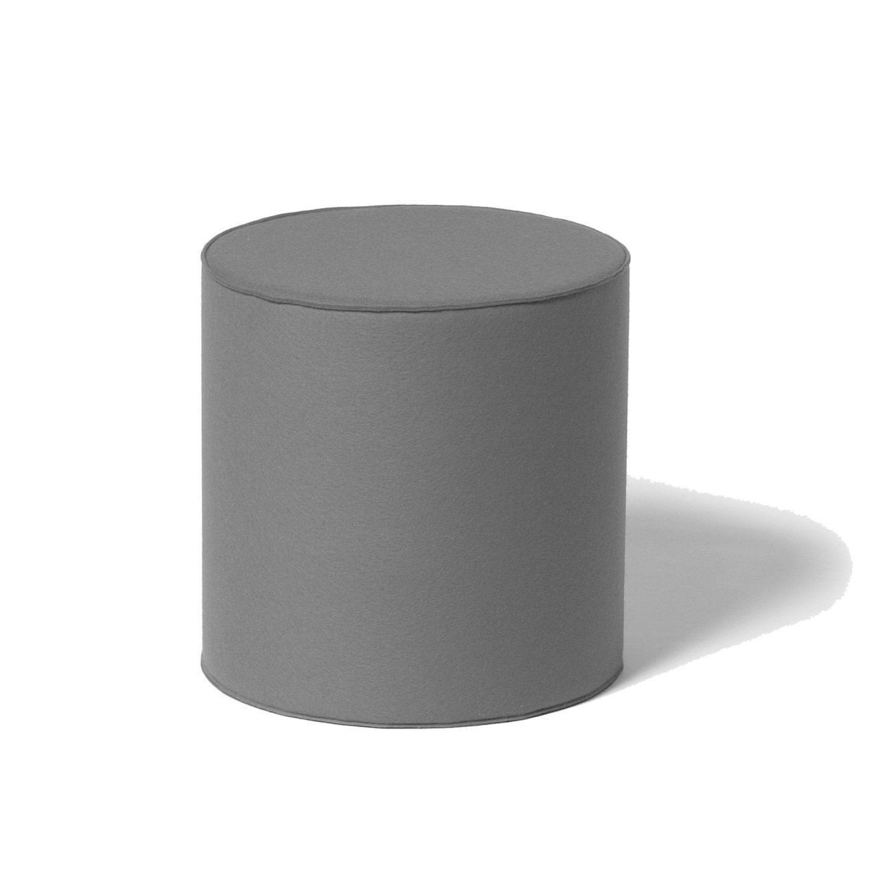 Hey-SIGN Rondo Sitzhocker rund aus Naturfilz | AMBIENDO